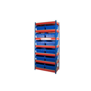 Rivet Racking With Shelf Bins | Buy Online | Rack Storage