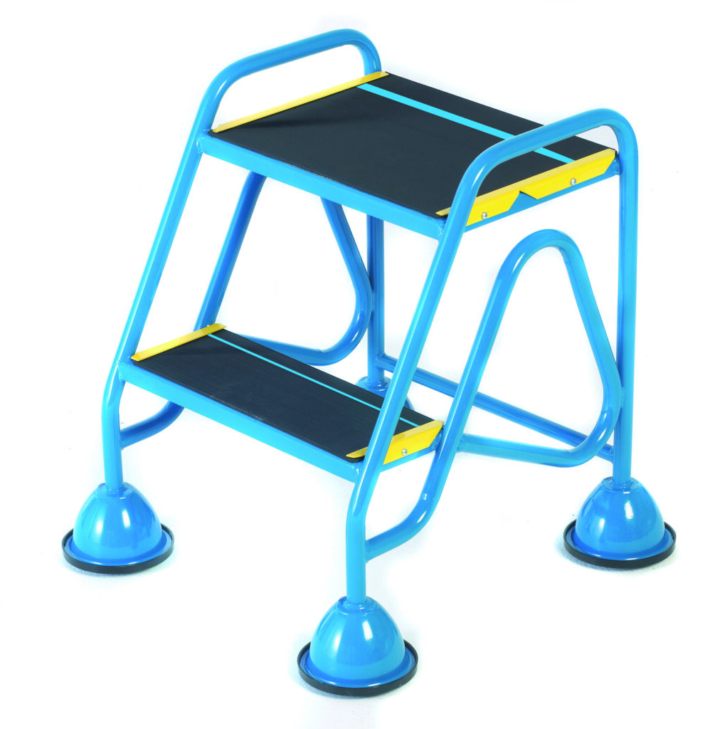 Fort Mobile Steps No Handrail - 2 Treads | Rack Storage Systems